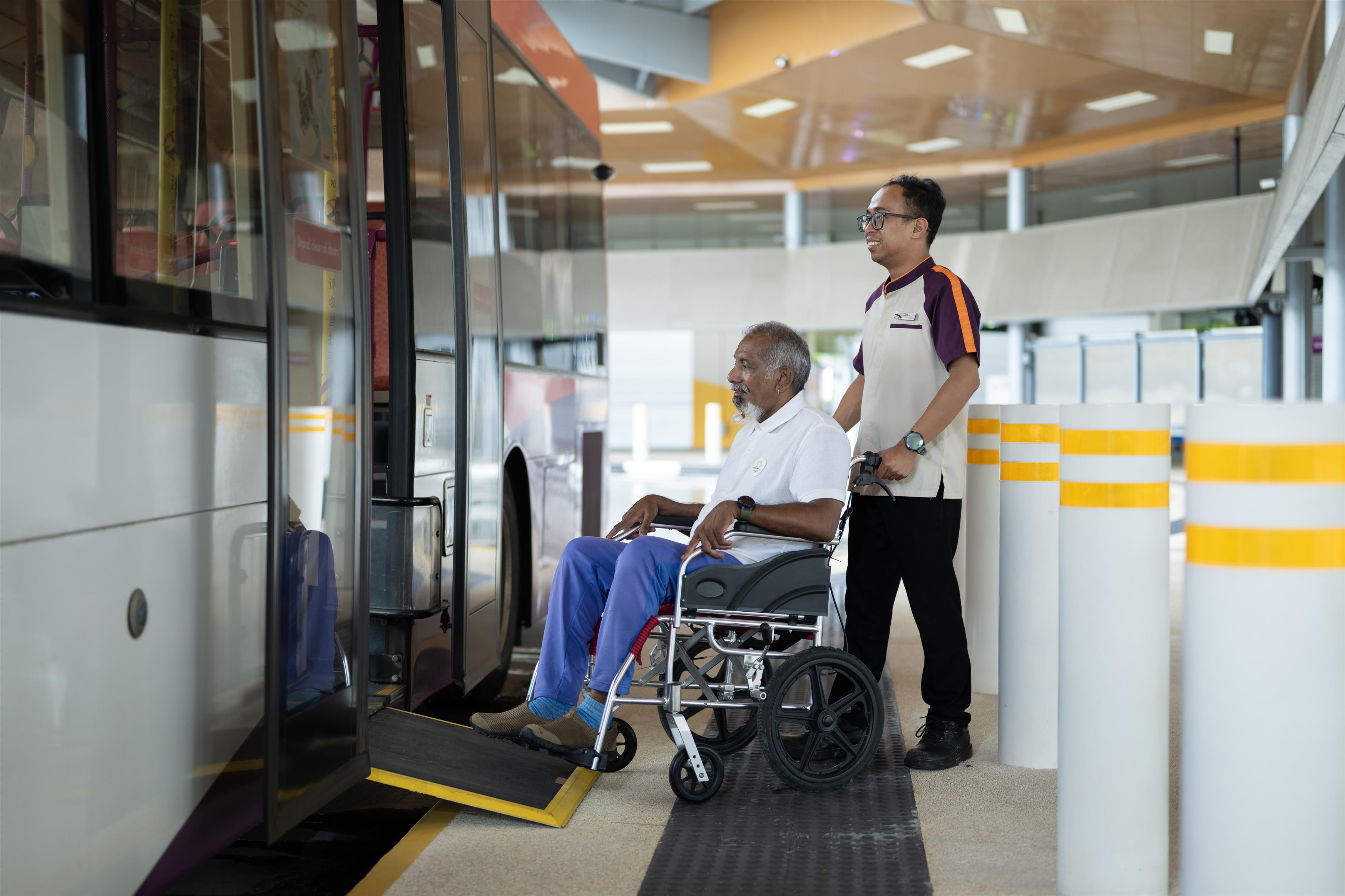 Wheelchair-Accessible Bus Services - SBSTransit